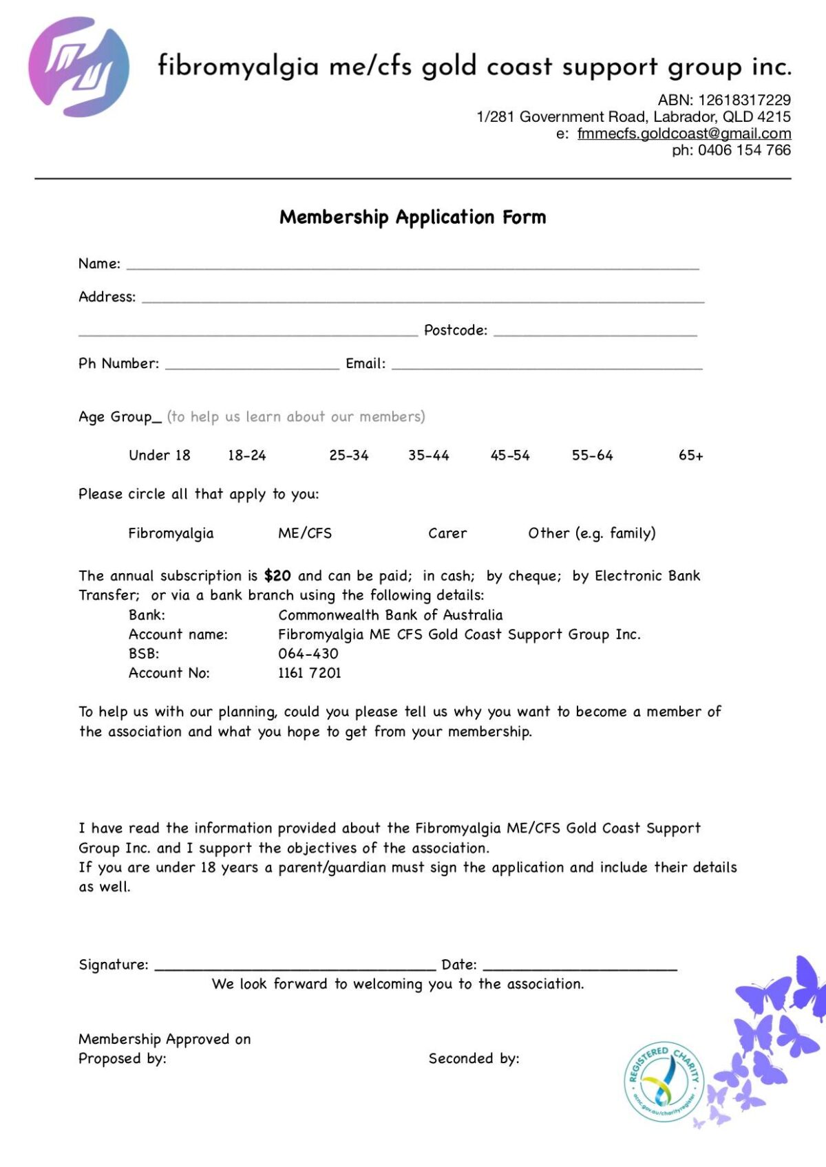 Membership – Fibromyalgia me/cfs